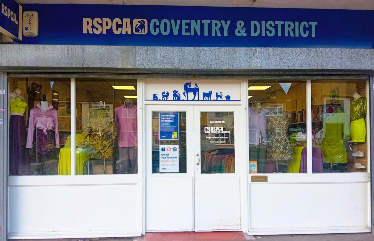 Charity Shops - RSPCA Coventry